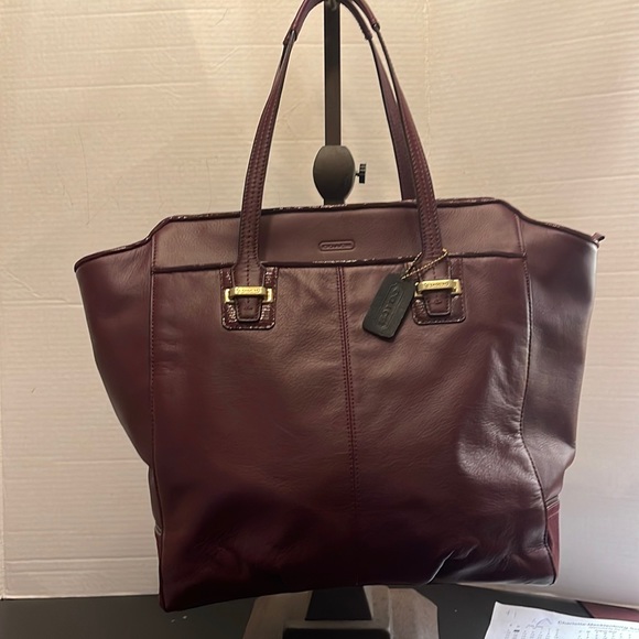Coach | Bags | Coach Taylor Northsouth Carryall Leather Tote | Poshmark